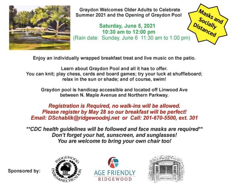 Graydon Welcomes Older Adults to Celebrate Summer 2021 and the Opening ...